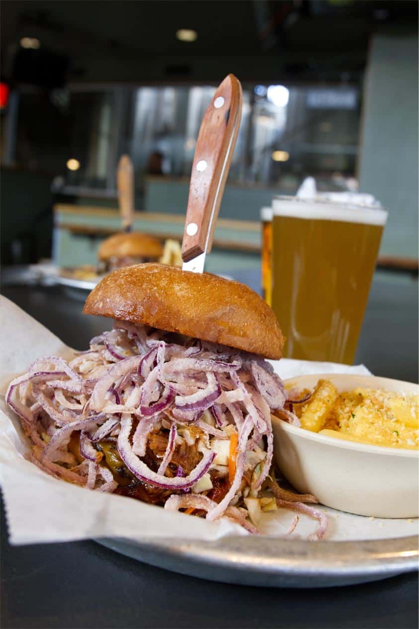 MILE HIGH BURGER - Lumberyard Brewing Co. | Flagstaff, AZ